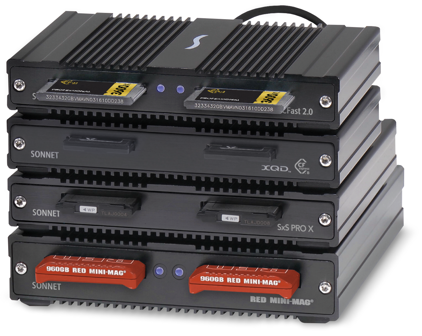SF3 Series - CFexpress/XQD Pro Card Reader - Sonnet SF3 Series - CFexpress/XQD Pro Card Reader - Sonnet