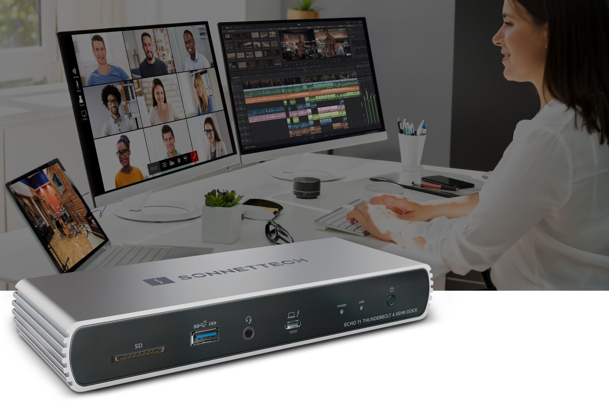 Echo 11 HDMI Thunderbolt 4 Dock - SONNETTECH