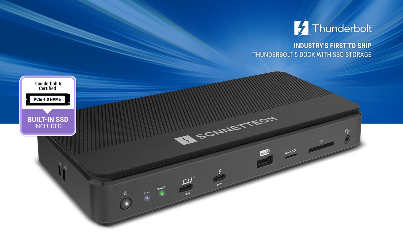 Echo 13 Thunderbolt 5 SSD Dock - SONNETTECH