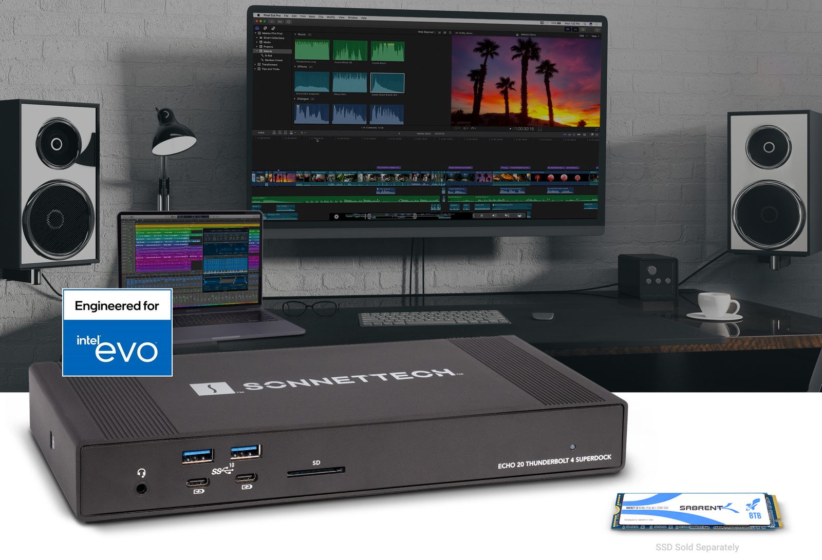 Echo 20 Thunderbolt 4 SuperDock - SONNETTECH