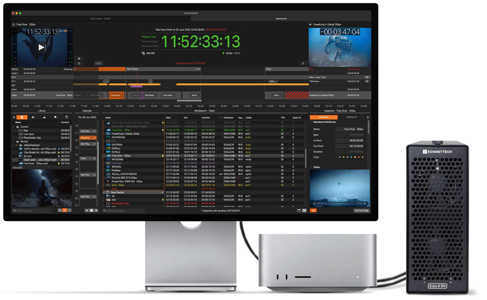 Echo II DV Desktop (Thunderbolt to PCIe Cad Expansion System) - SONNETTECH