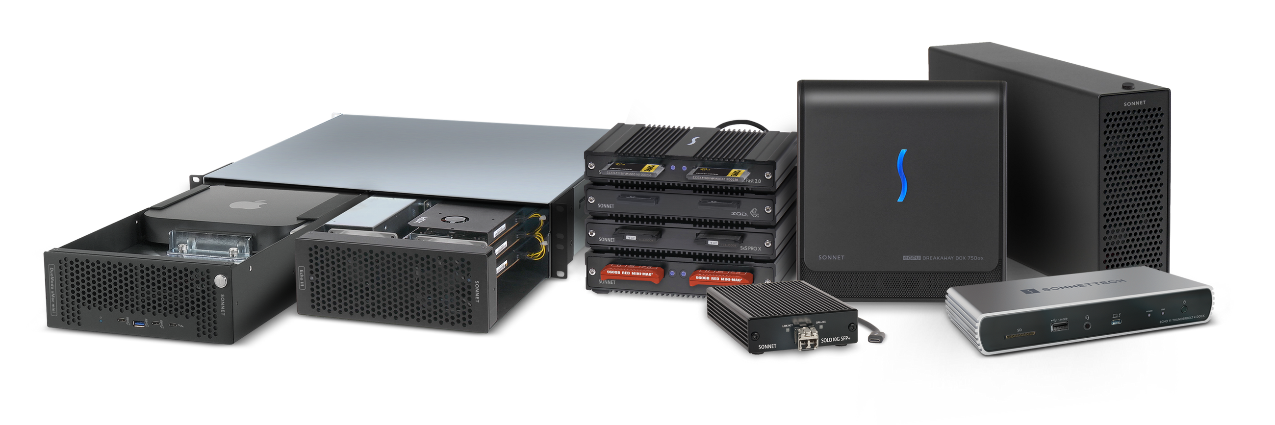 Thunderbolt Products - SONNETTECH Thunderbolt Products - SONNETTECH