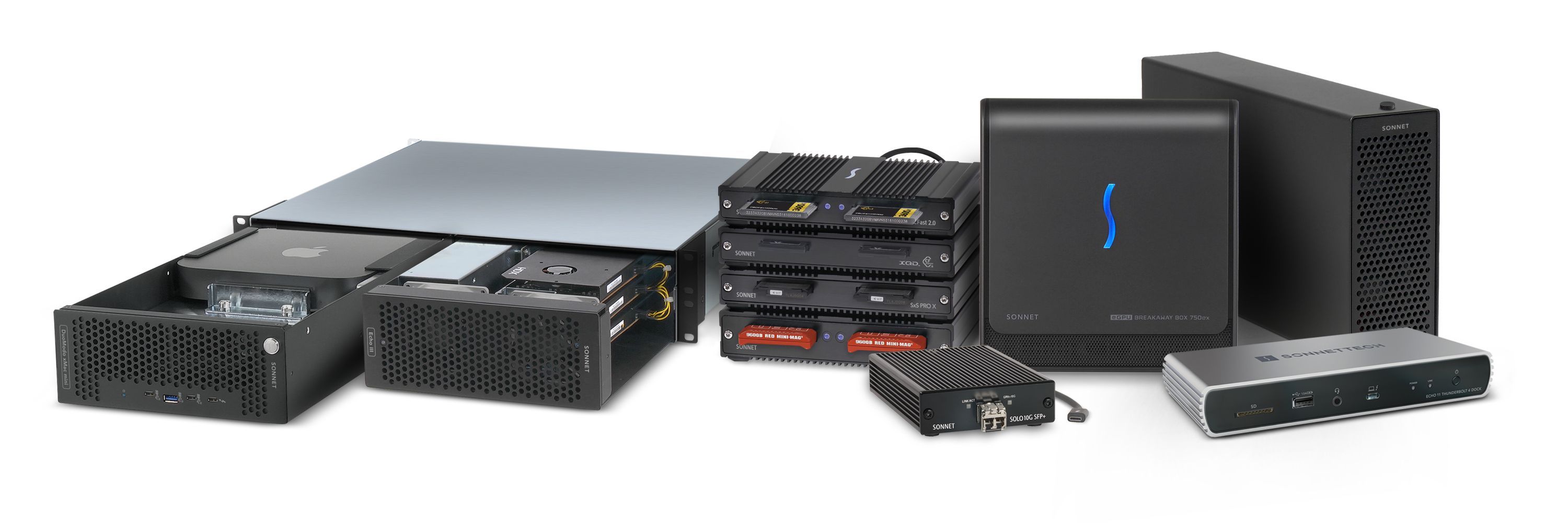 Thunderbolt Products - SONNETTECH Thunderbolt Products - SONNETTECH
