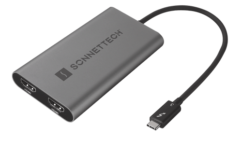 USB-C DisplayLink Dual 4K 60Hz HDMI Adapter (with PD Passthrough ...