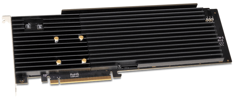 M.2 8x4 Silent Gen4 PCIe Card - SONNETTECH