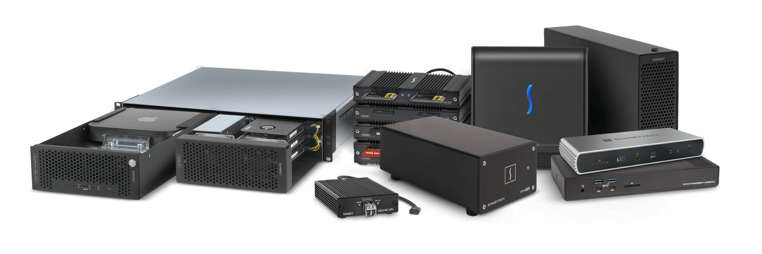 Thunderbolt Products - SONNETTECH Thunderbolt Products - SONNETTECH