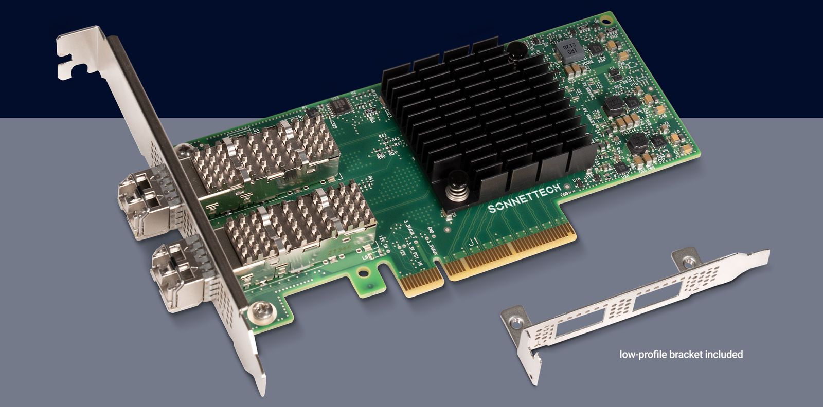 Twin25G PCIe Card (25GbE Networking Card)- SONNETTECH